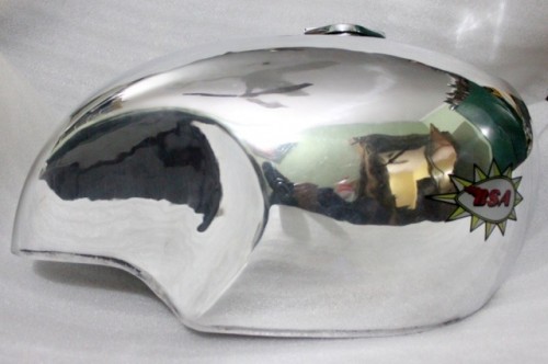BSA A65 SPITFIRE LYTA ROCKET GOLDSTAR ALUMINUM ALLOY GAS FUEL PETROL TANK