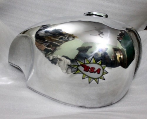 BSA A65 SPITFIRE LYTA ROCKET GOLDSTAR ALUMINUM ALLOY GAS FUEL PETROL TANK