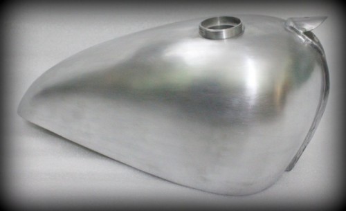 CUSTOM CHOPPER BOBBER HD PEANUT STYLE ALUMINUM ALLOY GAS FUEL PETROL TANK