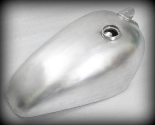 CUSTOM CHOPPER BOBBER HD PEANUT STYLE ALUMINUM ALLOY GAS FUEL PETROL TANK