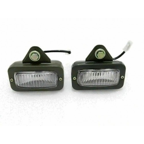 Willys MB, Ford GPW WW2 PARKING LIGHT PAIR FRONT AND REAR WILLYS JEEP ...