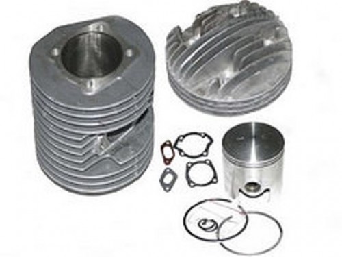 LAMBRETTA ALLOY ALUMINIUM CYLINDER HEAD+ BARREL+ PISTON KIT 185cc