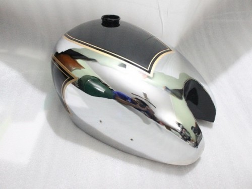 MATCHLESS AJS AMC TWIN CYLINDER MODEL G9 G12 GAS FUEL PETROL TANK BLACK ...