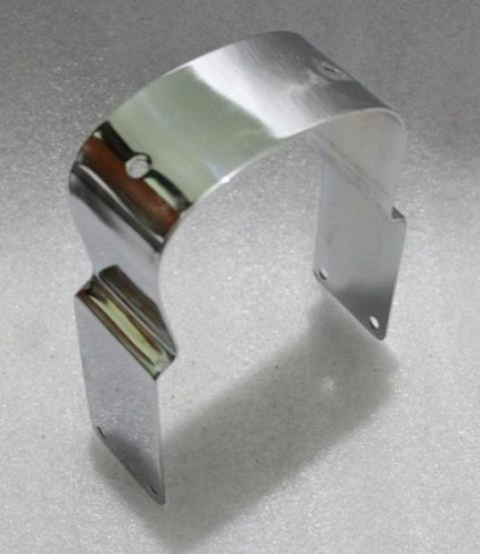 NORTON SLIMLINE FRONT FENDER MUDGUARD BRACE BRACKET MOUNTING PLATGE