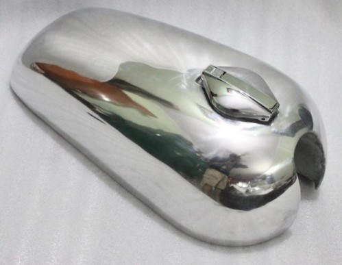 NORTON COMMANDO HI-RIDER ALUMINIUM ALLOY GAS FUEL PETROL TANK POLISHED
