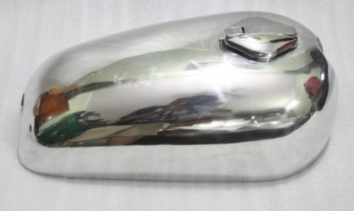 NORTON COMMANDO HI-RIDER ALUMINIUM ALLOY GAS FUEL PETROL TANK POLISHED