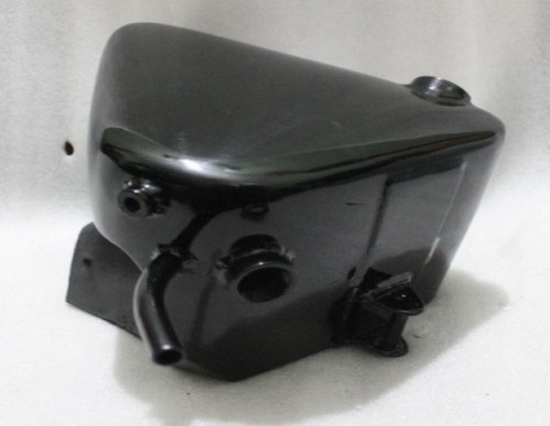 NORTON P11 SCRAMBLER TRIALS RANGER REPRODUCTION OIL TANK ALLOY BLACK ...