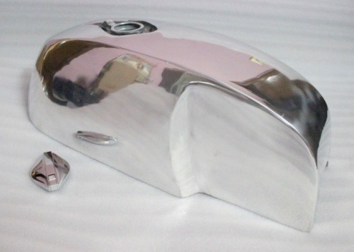 NORTON COMMANDO CUSTOM ALUMINUM ALLOY GUS KUHN REPLICA GAS FUEL PETROL TANK