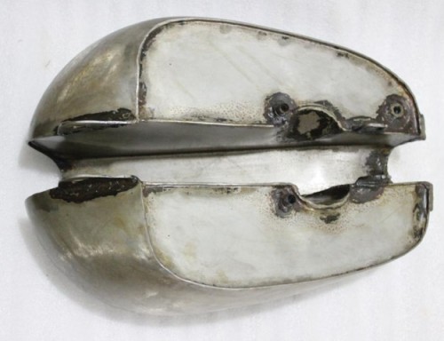 PANTHER 600cc SLOPER M100 M120 GAS FUEL PETROL TANK REPRODUCTION BARE 1930s