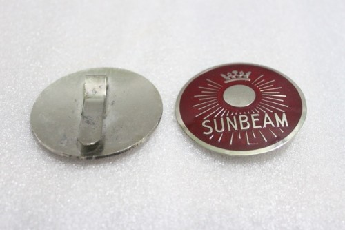 SUNBEAM S7 S8 VINTAGE BRITISH MOTORCYCLE GAS FUL PETROL TANK BADGES ...