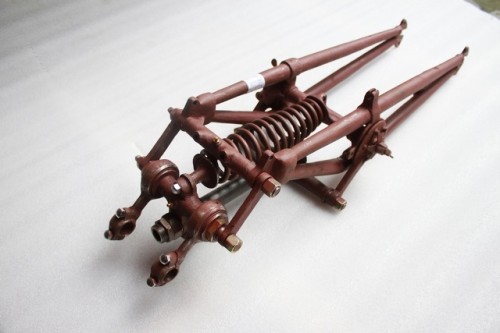 TRIUMPH 5T SPEEDTWIN T100 FRONT END SPRINGER GIRDER FORK CIRCA 1936