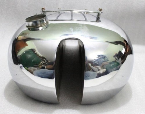 TRIUMPH 5T SPEED TWIN POST WAR PRE UNIT GAS FUEL PETROL TANK WITH ...