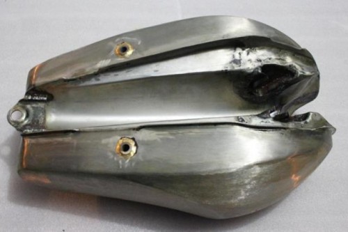 TRIUMPH T160 TRIDENT 4 GALLON LARGE GAS FUEL PETROL TANK RARE STEEL ...